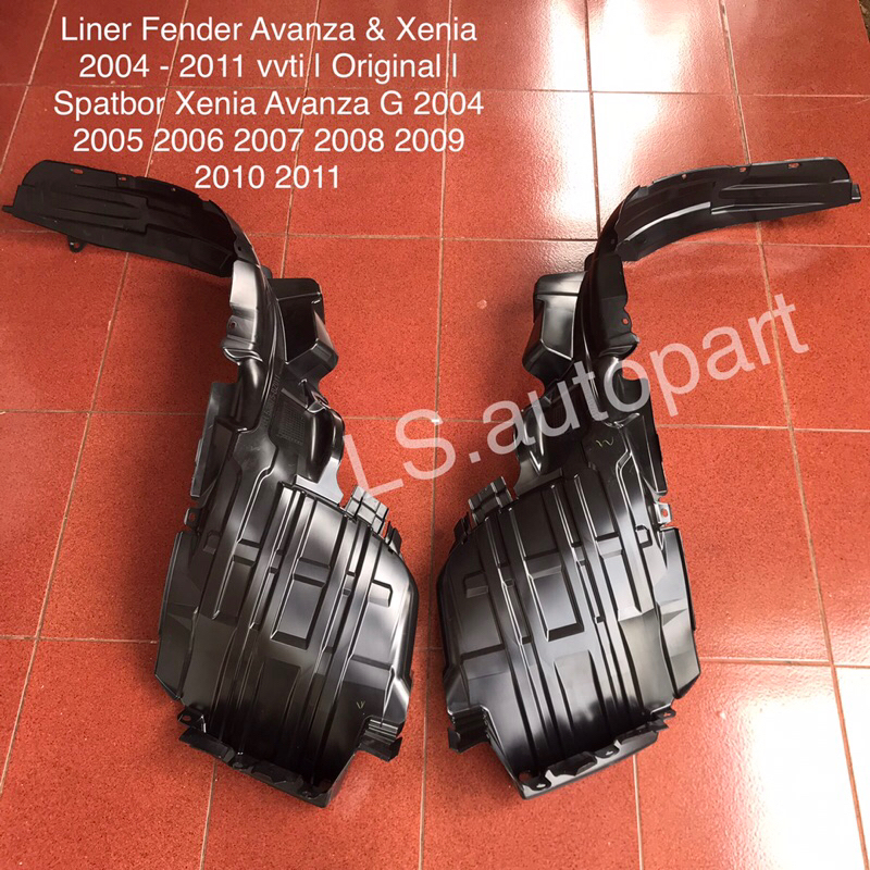 Jual Liner Fender Avanza & Xenia 2004 - 2011 vvti | Original | Spatbor ...