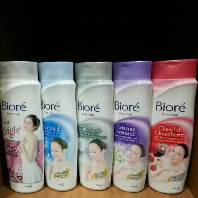 Jual Biore Sabun Mandi Cair 100ml-Biore Body foam Botol | Shopee Indonesia