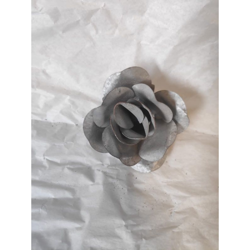 Jual Ornamen pagar besi asesoris bunga mawar mekar | Shopee Indonesia