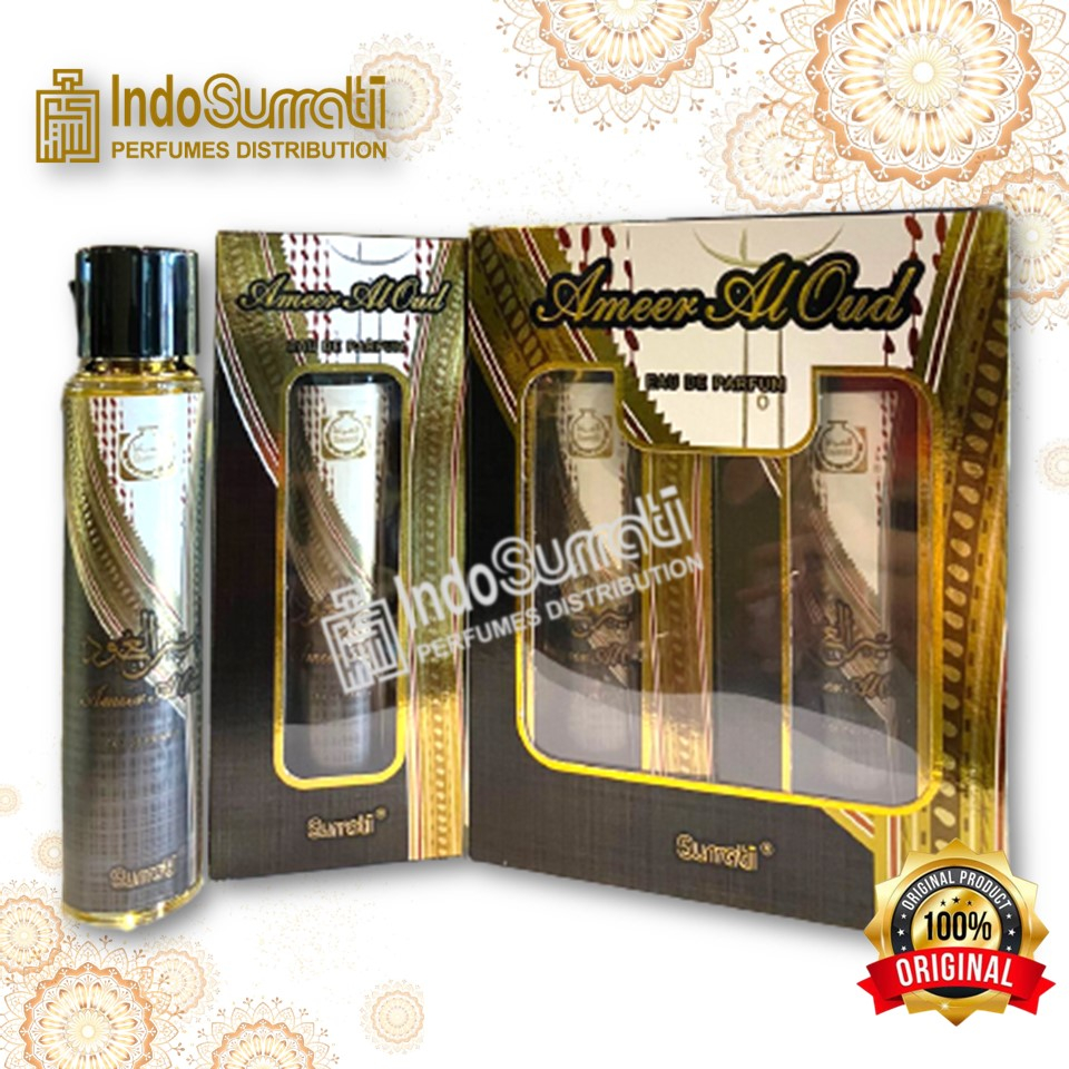 Jual Parfum AMEER AL OUD 55 ml AROMA Original By Surrati | Parfum Spray ...