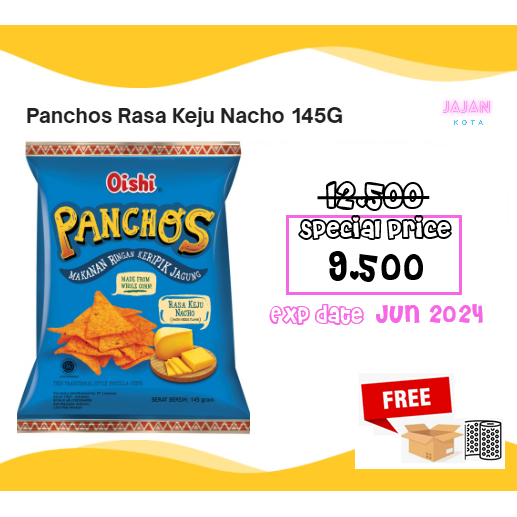 Jual Panchos Rasa Keju Nacho 145 g | Shopee Indonesia