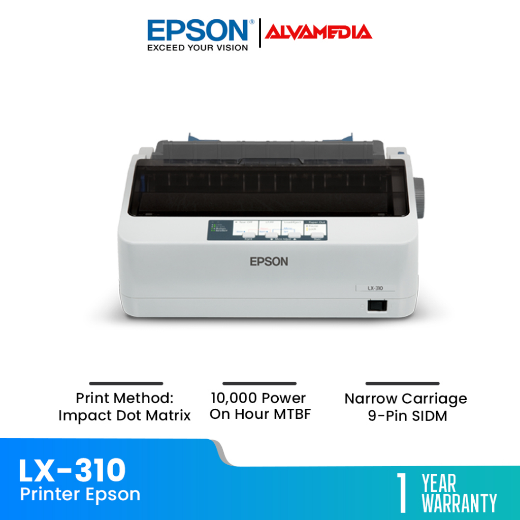 Jual Printer Nota Printer Epson LX-310 Dot Matrix Printer Epson ...