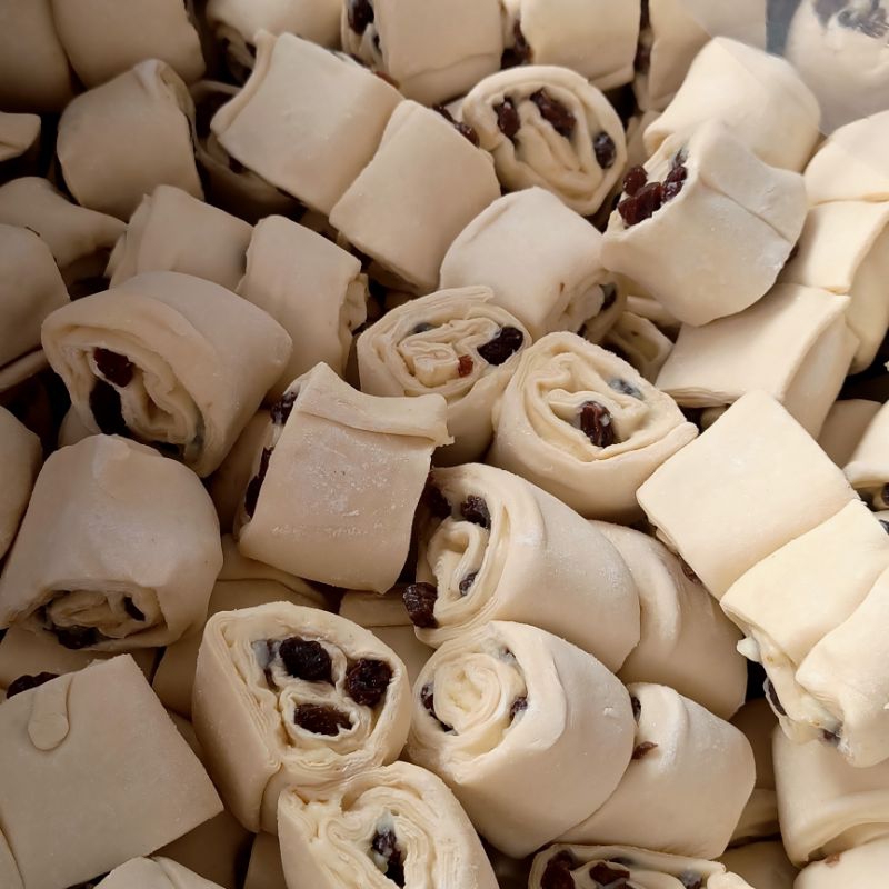 Jual Bonpatis Danish Raisin Dough 35gr Repack 10pcs Exp 19/11/25 ...