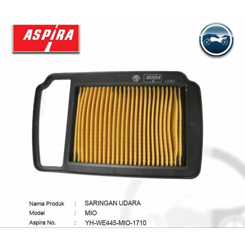 Jual Filter Udara Mio Aspira | Shopee Indonesia