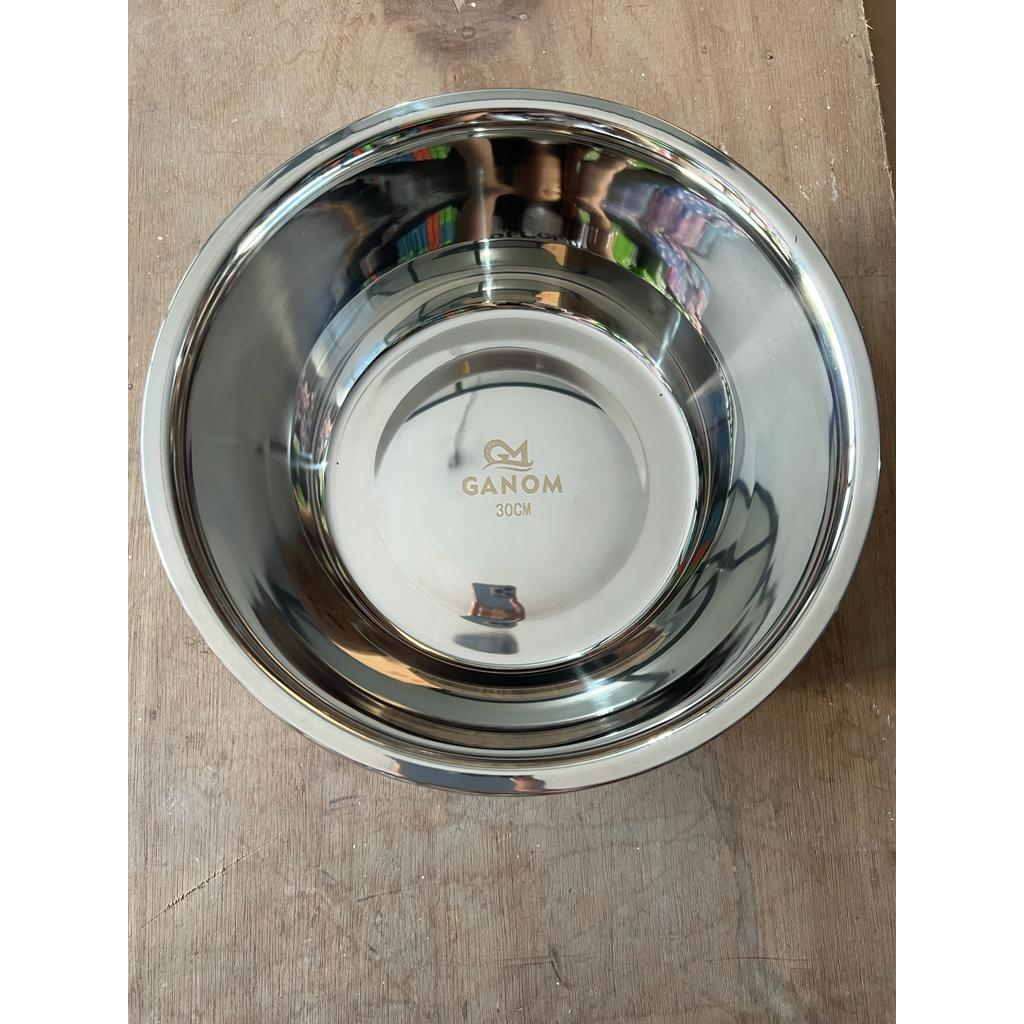 Jual BASKOM GANOM STAINLESS/BASKOM ADONAN/WADAH SERBAGUNA/BASKOM TINGGI ...
