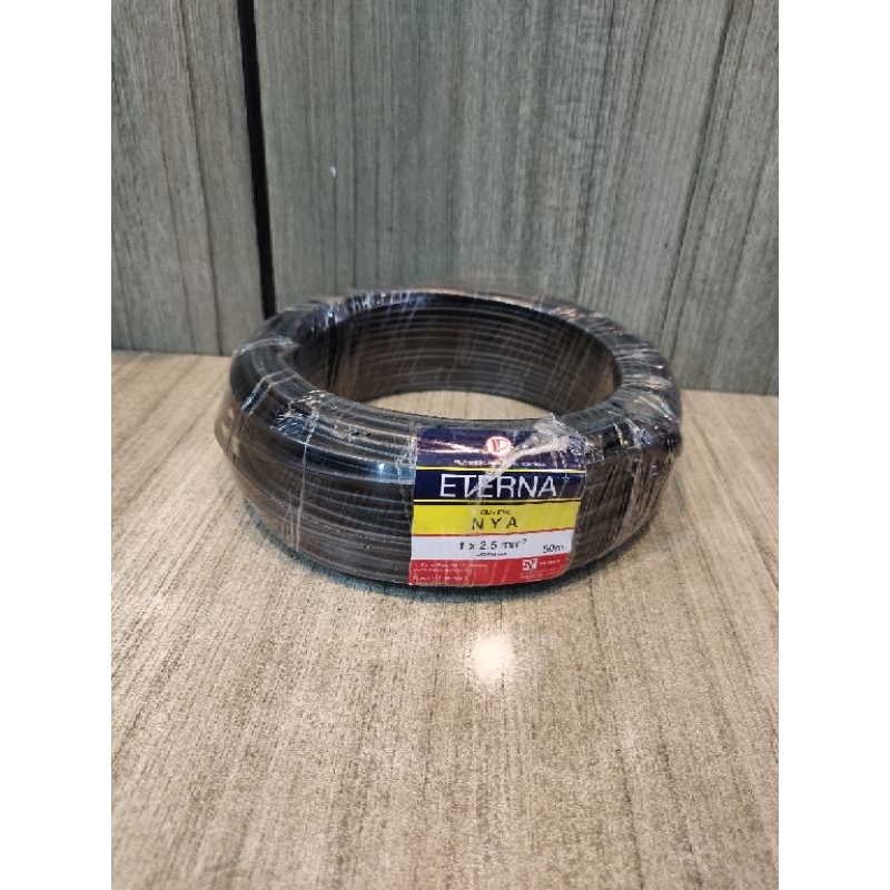 Jual KABEL NYA ETERNA 1.5MM/2.5 MM 50 METER | Shopee Indonesia