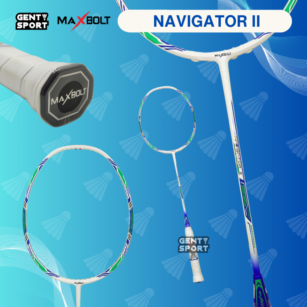 Jual Maxbolt Navigator II 2 Raket Badminton Bulutangkis | Shopee Indonesia