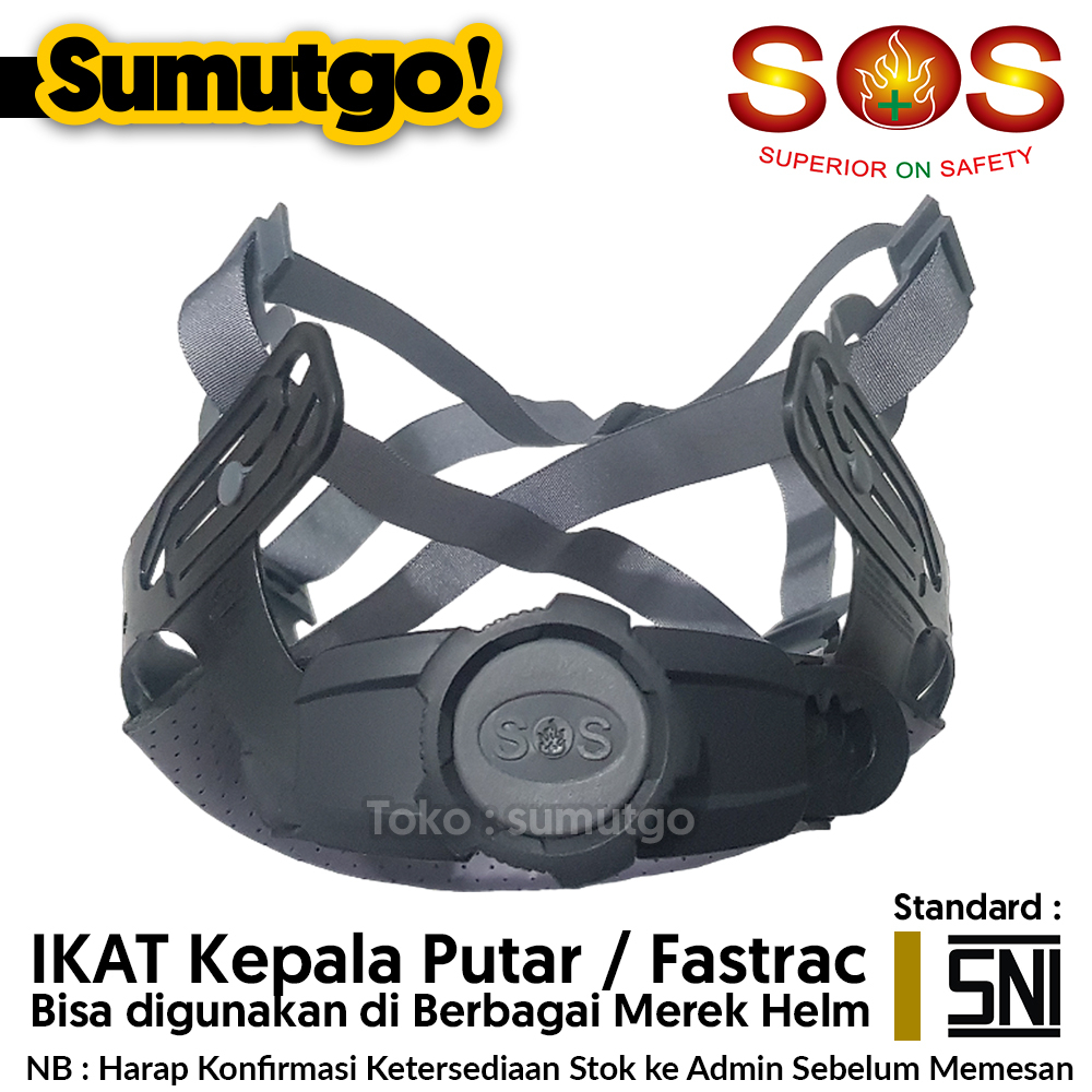 Jual Ikat Kepala Putar Helm Proyek Bisa Pasang Ke Helm MSA Lokal / SOS ...