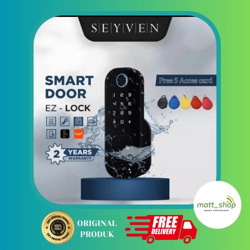 Jual SEYVEN EZ-TTLOCK SEYVEN SMART HOME , SMART DOOR LOCK , SMART ALARM ...