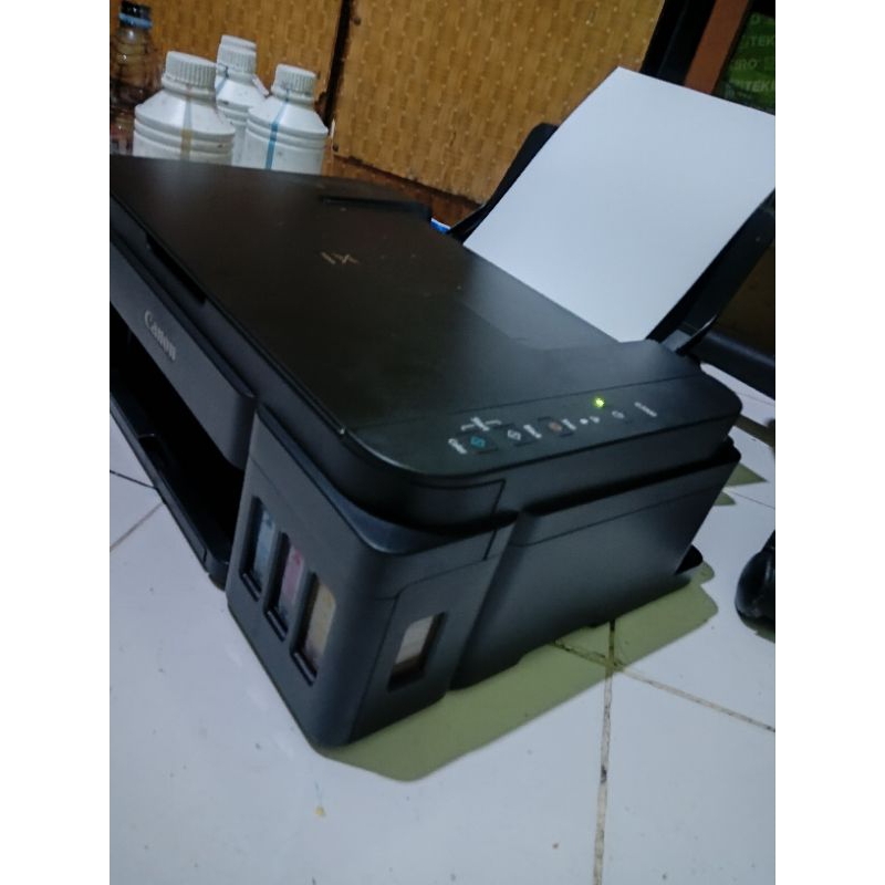 Jual PRINTER PRINT SCAN COPY CANON G2000 SIAP PAKAI NOZZLE BAGUS ...