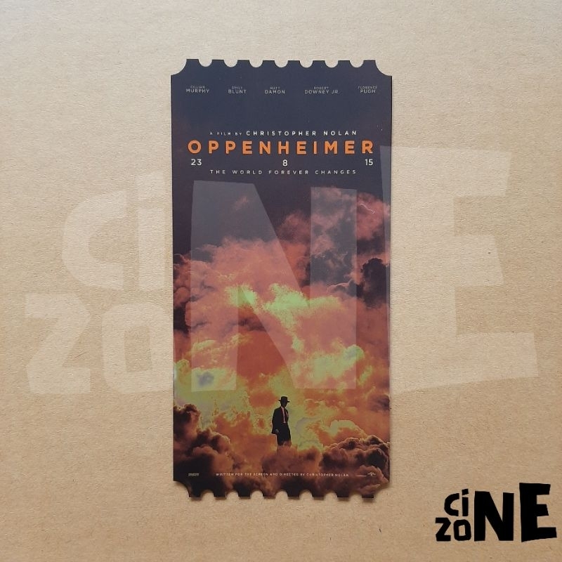 Jual [ READY STOCK ] OPPENHEIMER COLLECTIBLE TICKET MEGABOX KOREA ...
