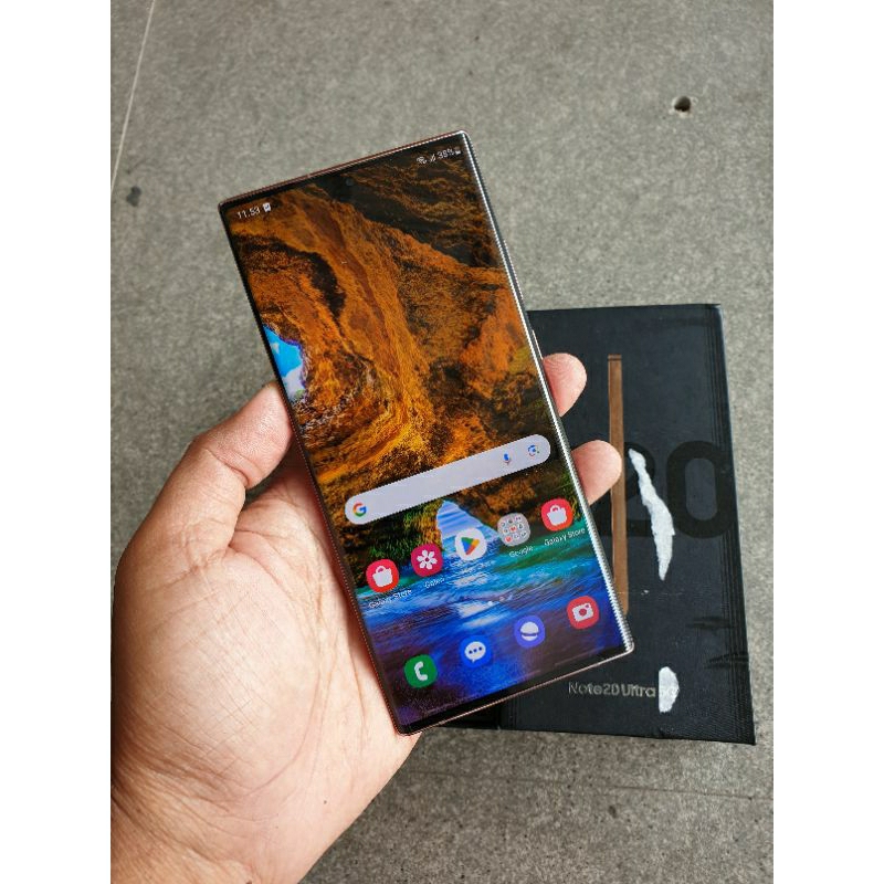 Jual Note 20 Ultra 8/256 ex sein fullset oem all fungsi normal mulus ...