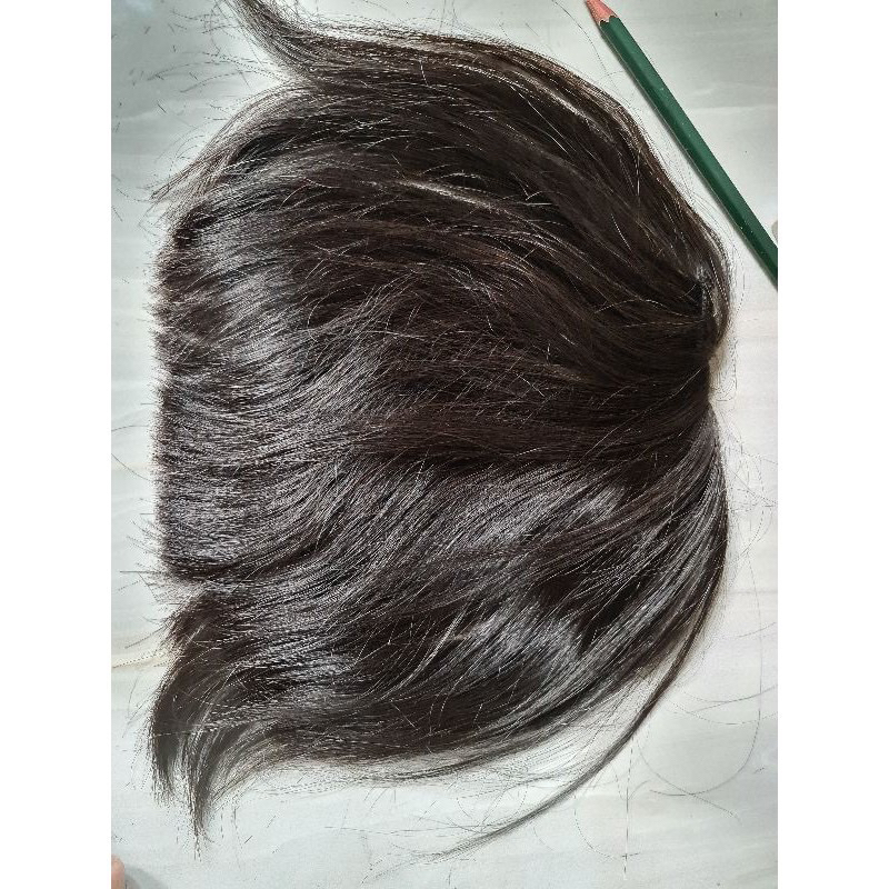 Jual poni clip rambut asli human hair poni rambut | Shopee Indonesia