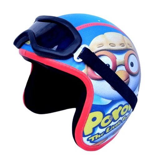 Jual Helm Anak Bogo retro free Kacamata usia 2 3 4 5 6 7 Tahun MODEL ...