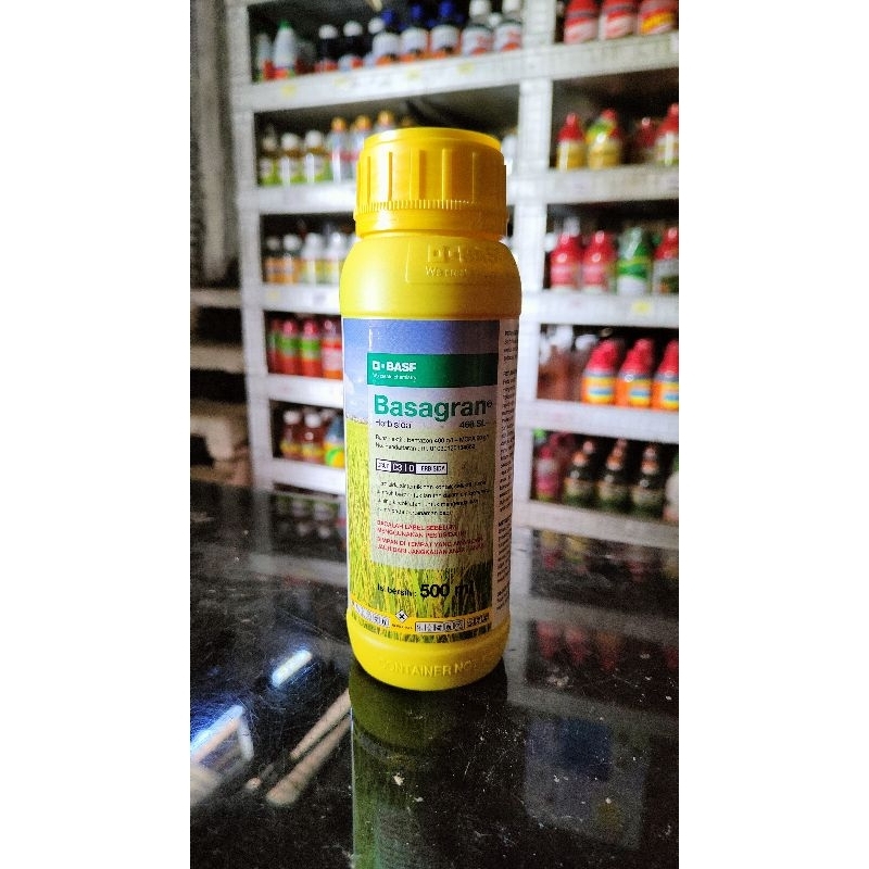 Jual BASAGRAM 460SL (kemasan 500ml) herbisida pengendali Gulma berdaun ...
