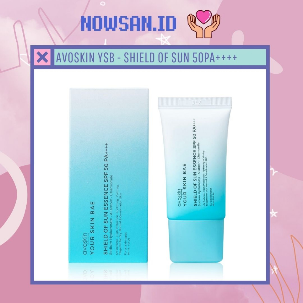 Jual Sunscreen Avoskin Your Skin Bae Shield of Sun SPF 50 PA++++ 30ml ...