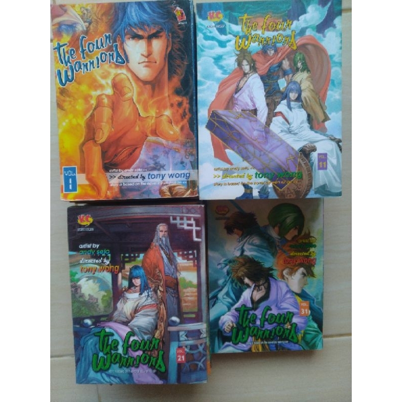 Jual KOMIK TONY WONG--ANDY SETO - FOUR WARRIORS | Shopee Indonesia