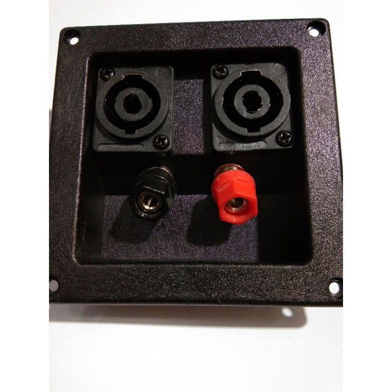 Jual TERMINAL BOX SPEAKER BIDING POST+SPICON | Shopee Indonesia
