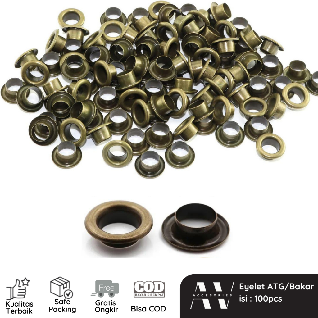 Jual AVACC Mata Ayam Itik Ring Bakar ATG Ecer Spanduk Aksesoris Eyelet ...