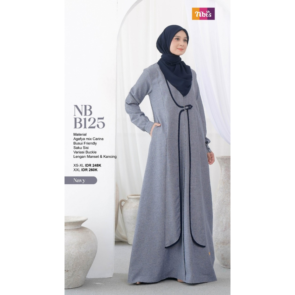Jual GAMIS NIBRAS NB B125 | Shopee Indonesia