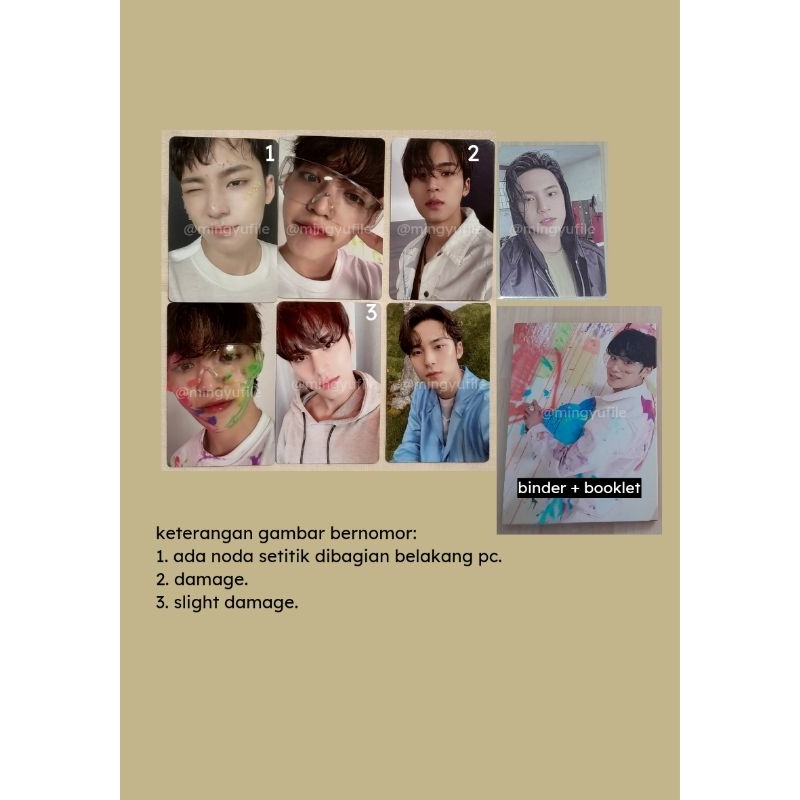 Jual [BACA DESKRIPSI AND TNC] MINGYU FALLIN FLOWER (flml lim c) and FML ...