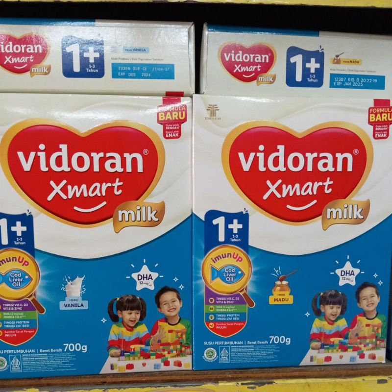 Jual SUSU VIDORAN 1+ MADU VANILA 700G | Shopee Indonesia
