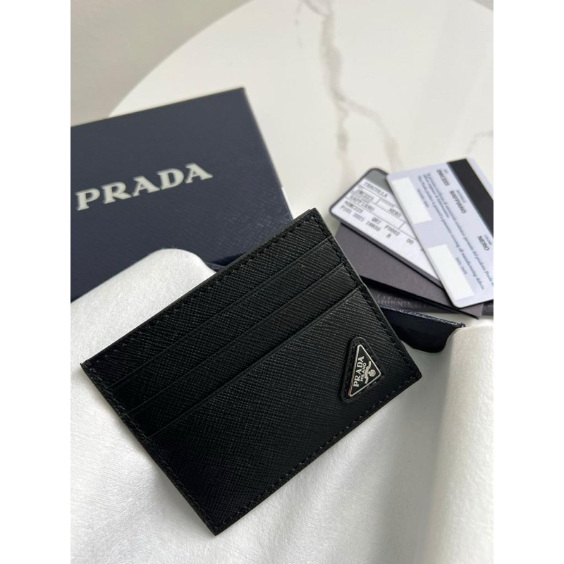 Jual Dompet Hitam Kartu card holder case wallet PRA Black Leather Super ...