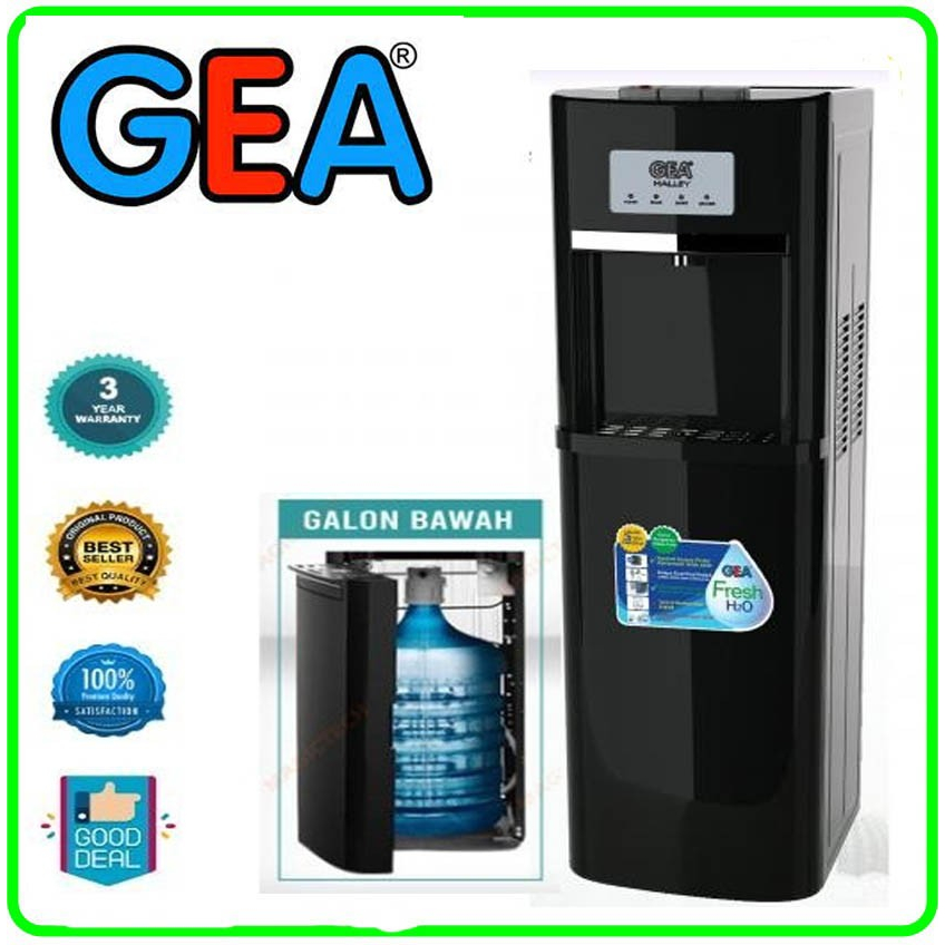 Jual DISPENSER GEA GALON BAWAH GEA HALLEY Panas Dingin Biasa - Mesin ...