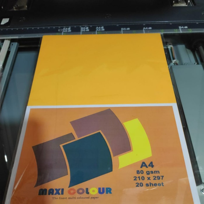 Jual Kertas HVS Warna Gold A4 Maxi Colour 80gr isi 20 lembar | Shopee ...