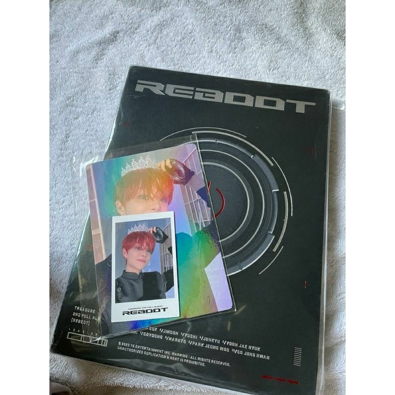 Jual ALBUM TREASURE REBOOT black ver (ALBUM ONLY) | Shopee Indonesia