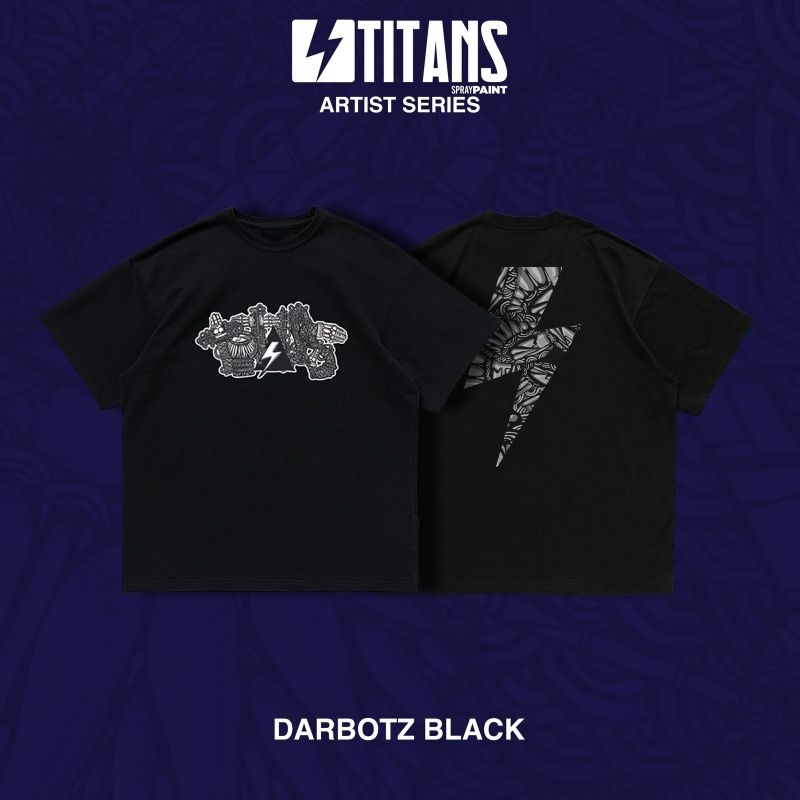 Jual Artis Series DARBOTZ x TITANS Black | Shopee Indonesia