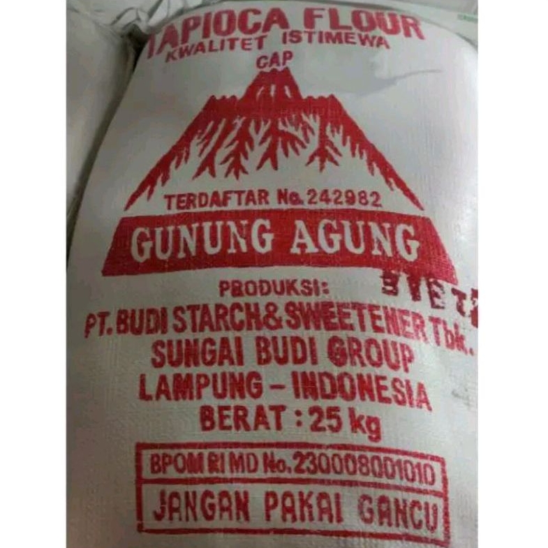 Jual Tepung Tapioka Sagu Gunung 25 kg | Shopee Indonesia