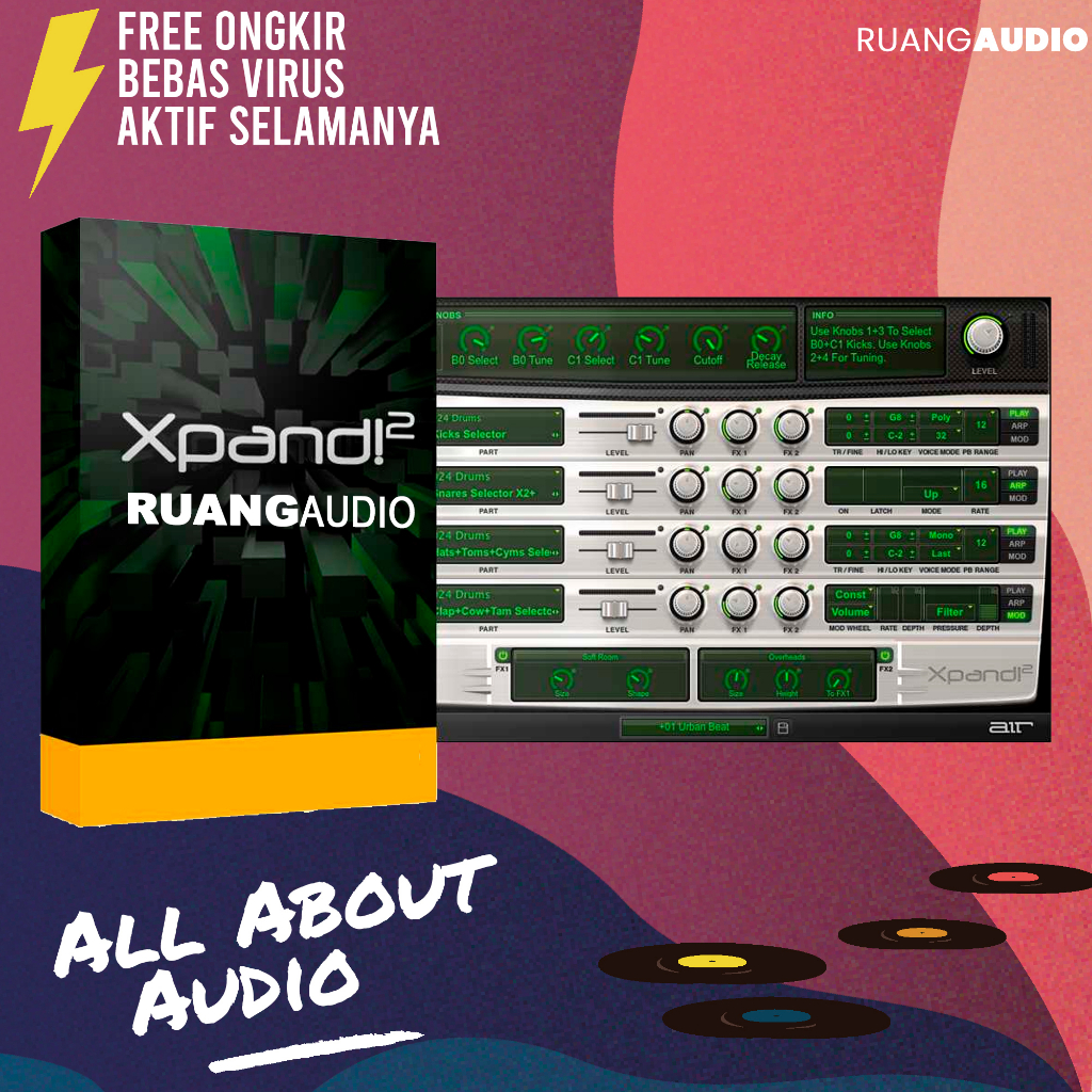 Jual AIR Music Technology Xpand!2 v2.2.7 ( Full Activated ) | Shopee ...