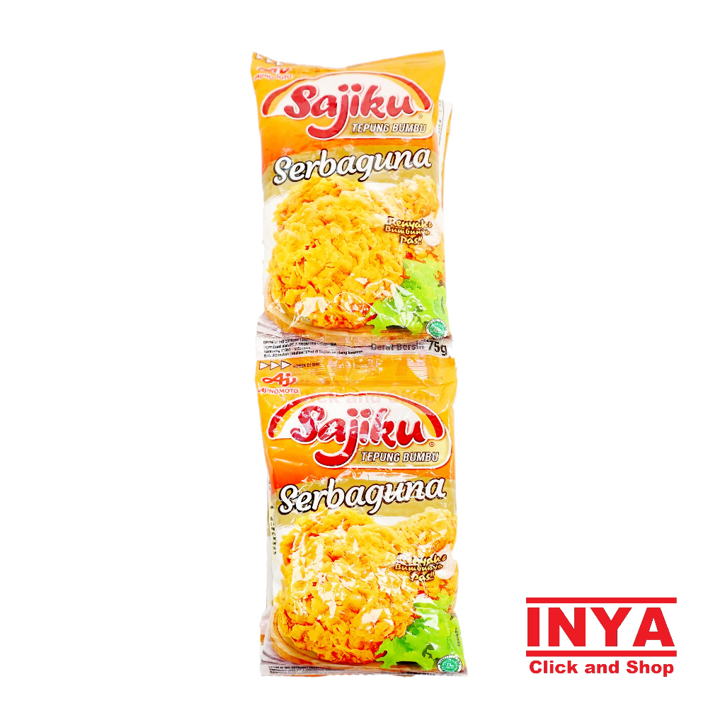 Jual Sajiku Tepung Bumbu Serbaguna 1 Renceng 10x75gr - Seasoned Flour ...