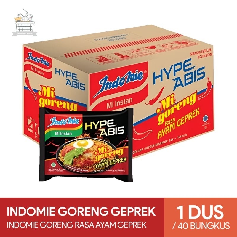 Jual Indomie Ayam Geprek - Indomie Rasa Ayam Geprek 1 Dus | Shopee ...