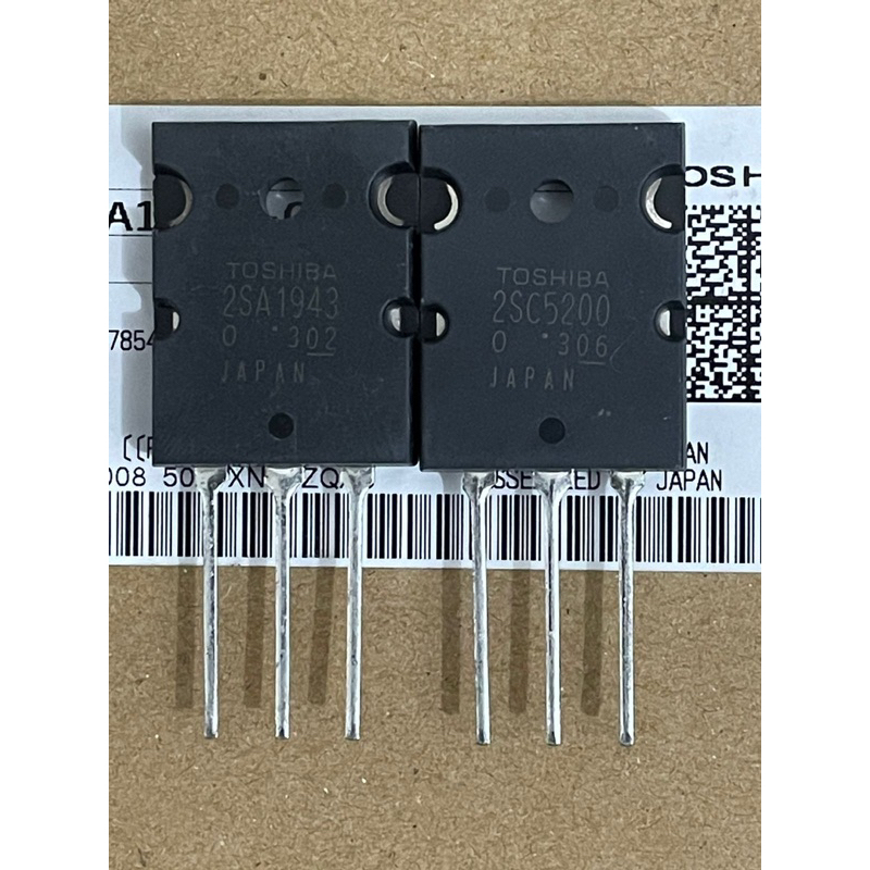 Jual Transistor Final Toshiba 2SC5200 dan 2SA1943 - 2SA1302 dan 2SC3281 ...