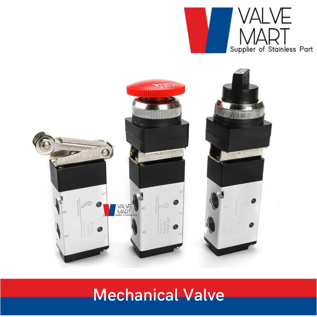Jual MECHANICAL VALVE PNEUMATIC M522 MOV 5/2 WAY PORT 1/4" | Shopee Indonesia