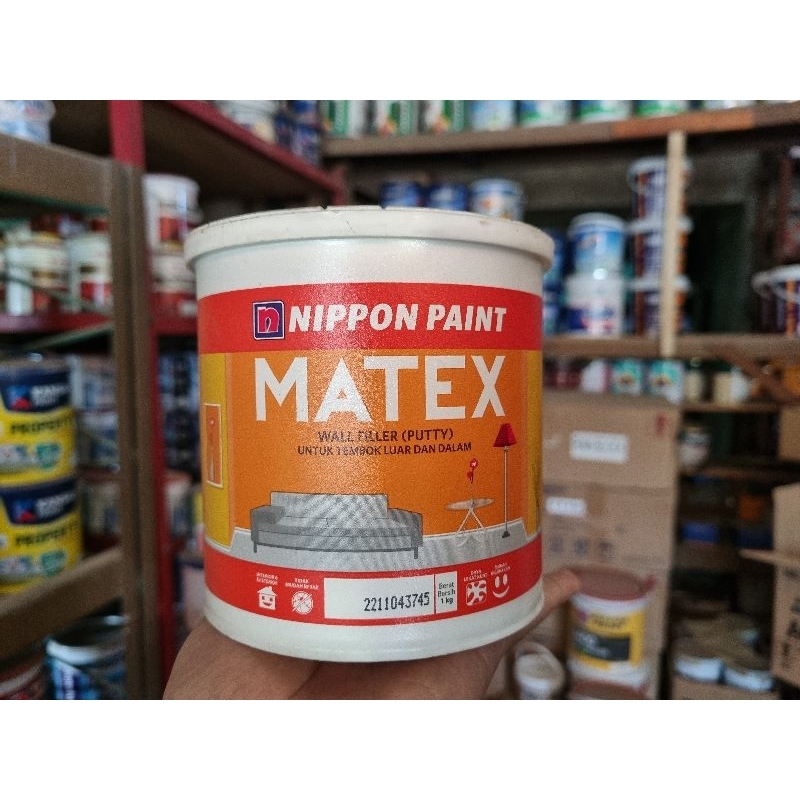 Jual Nippon matex wallfiller putty eksterior interior plamir tembok ...