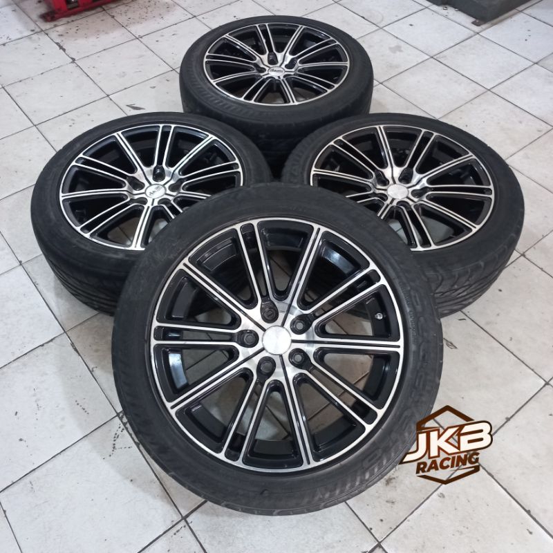 Jual VELG RACING TYPE ADV-1 RING 18 LEBAR 8 HOLE 5X114'3 + BAN BONUS ...