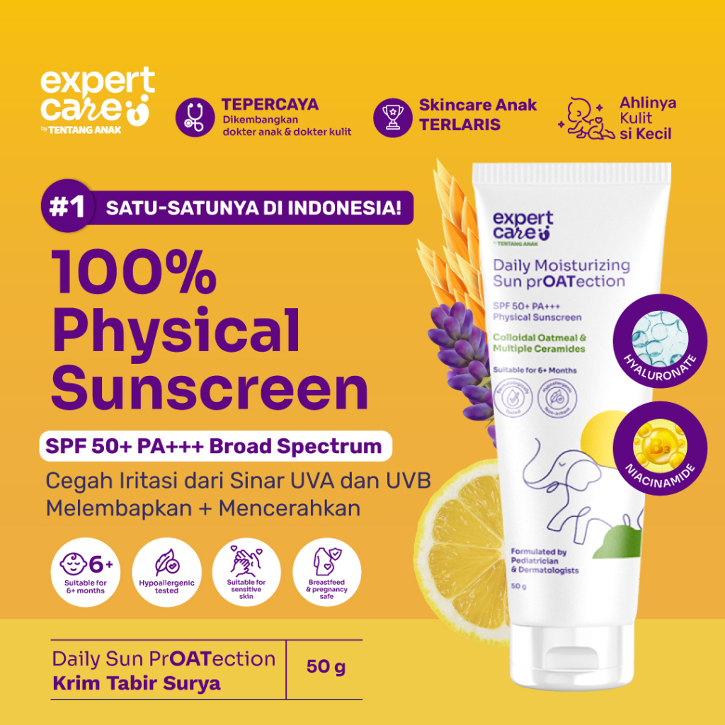 Jual Expert Care Physical Sunscreen SPF 50+ PA+++ | Sunscreen Anak ...