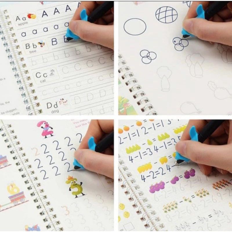 Jual BUKU SANK MAGIC practice copybook 1 paket 4 buku | Shopee Indonesia