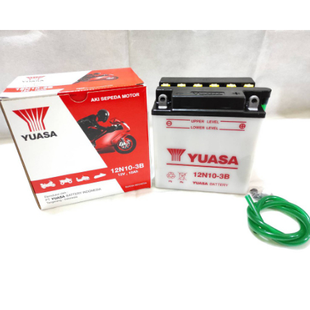 Jual Aki YUASA 12N10-3B Binter Mercy 12V 10Ah original | Shopee Indonesia