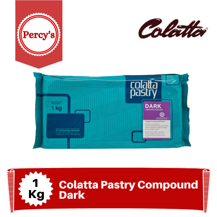Jual Colatta Pastry Compound Dark 1 Kg | Shopee Indonesia