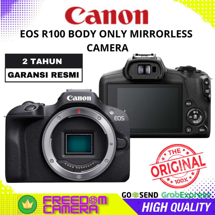 Jual Canon EOS R100 Body Only Mirrorless Camera Canon R100 EOS R 100 ...