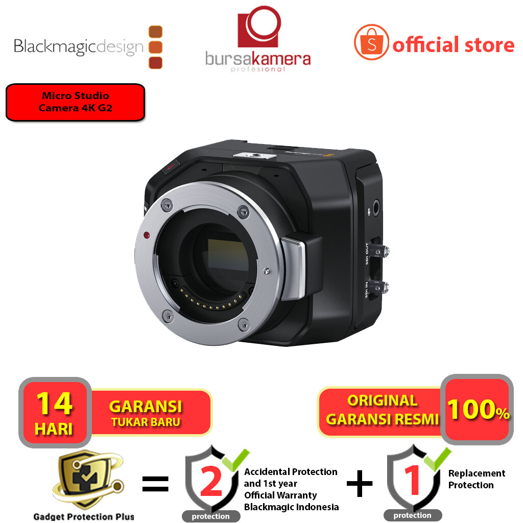 Jual Blackmagic Design Micro Studio Camera 4K G2 | Shopee Indonesia