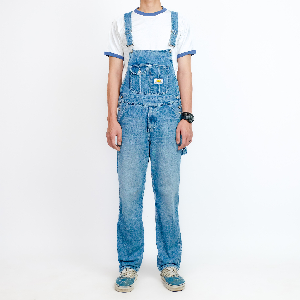 Jual Bespoke Project - Overall Denim Jeans | Shopee Indonesia