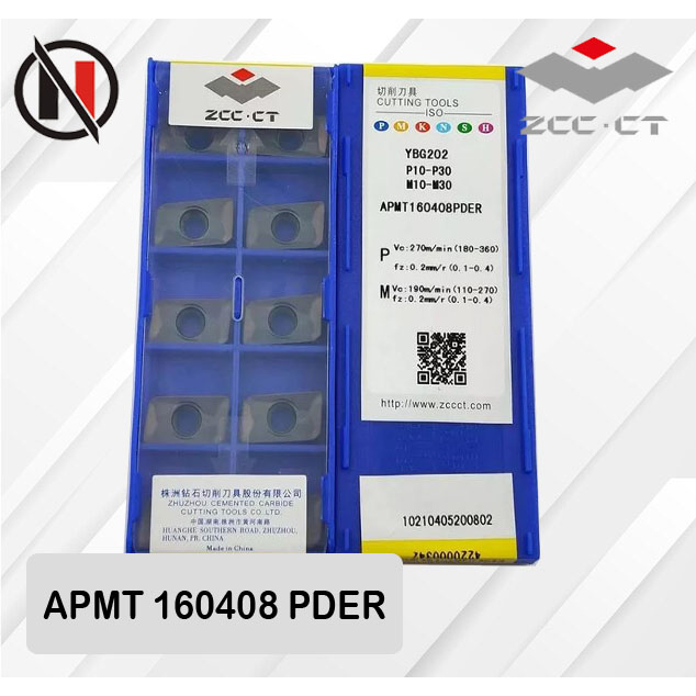Jual insert milling APMT 160408 Brand ZCC-CT original baru | Shopee Indonesia