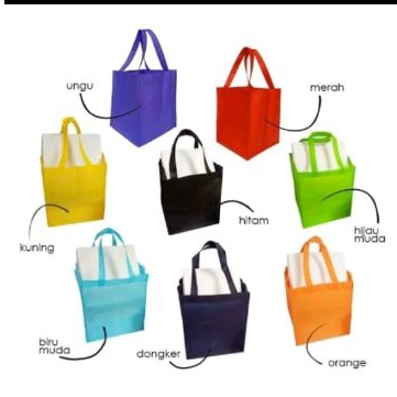 Jual TAS SPUNBON BOX NASI 22x22 (SABLON CUSTOM) TAS SOUVENIR, SYUKURAN | Shopee Indonesia