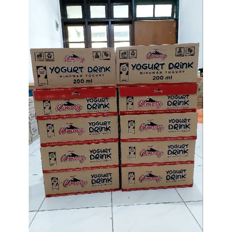Jual Cimory Yogurt Drink Minuman Yogurt 200ml 1 dus / karton isi 24 pcs | Shopee Indonesia