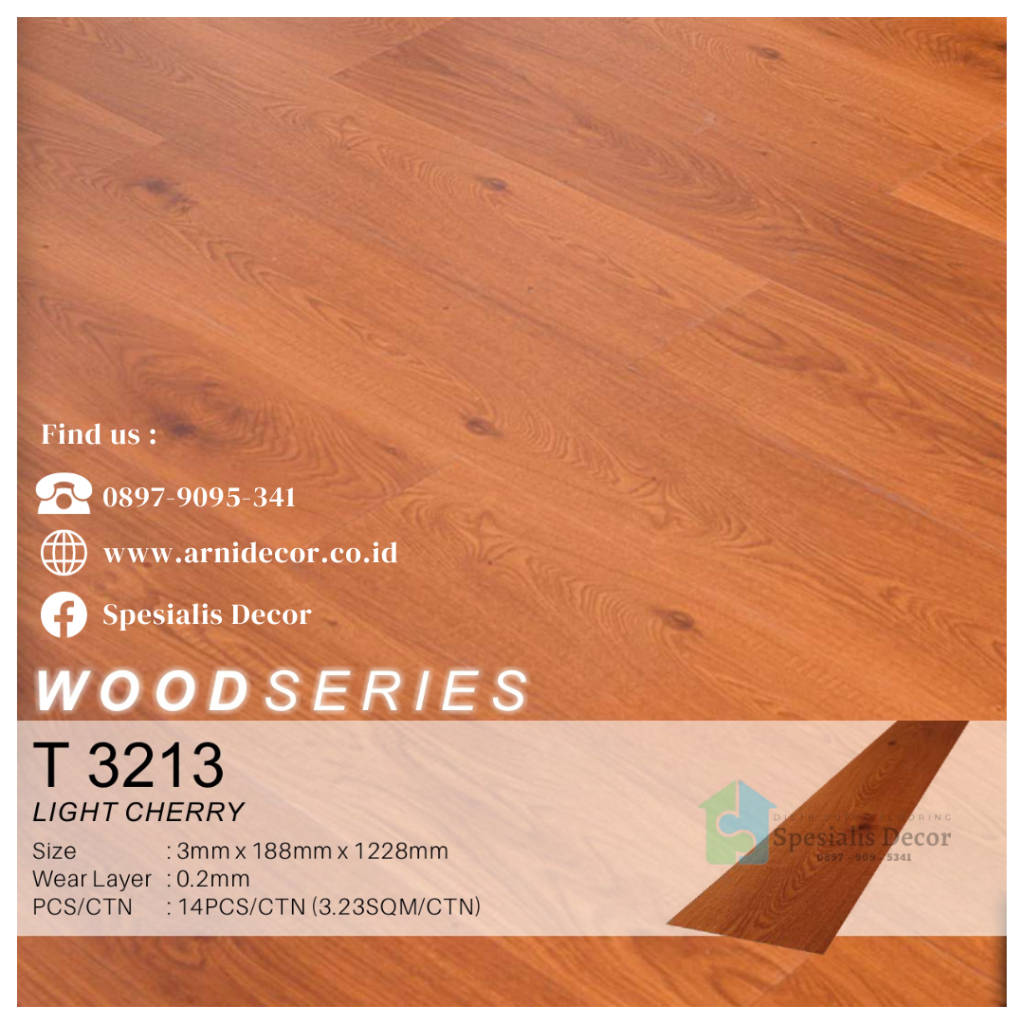 Jual LAIV Vinyl Plank Wood T3213 | Shopee Indonesia